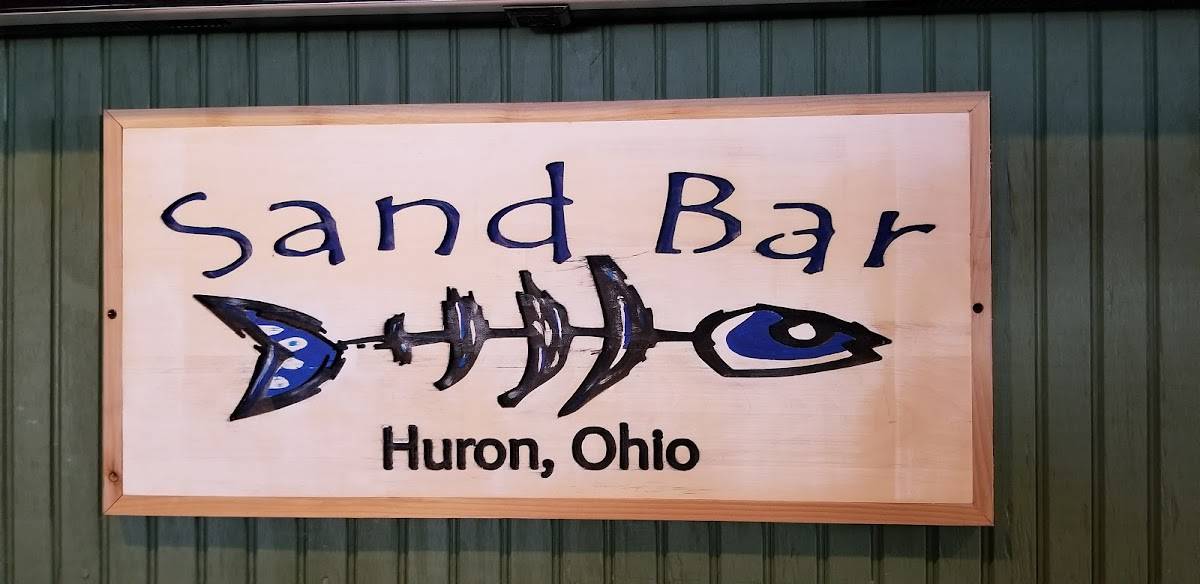 Menu at Sand Bar, Huron
