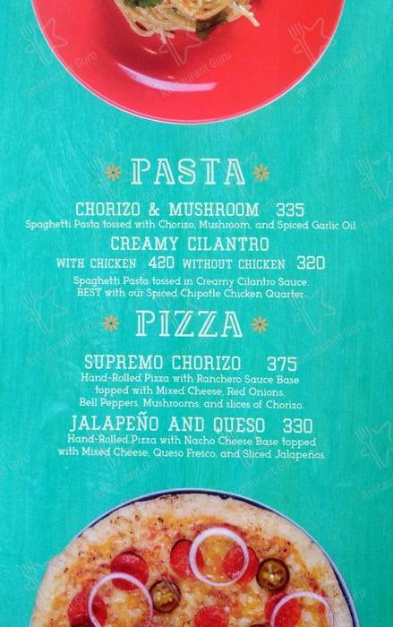 Menu at Antro Kitchen & Tap restaurant, Santa Rosa, Ayala Malls Solenad ...