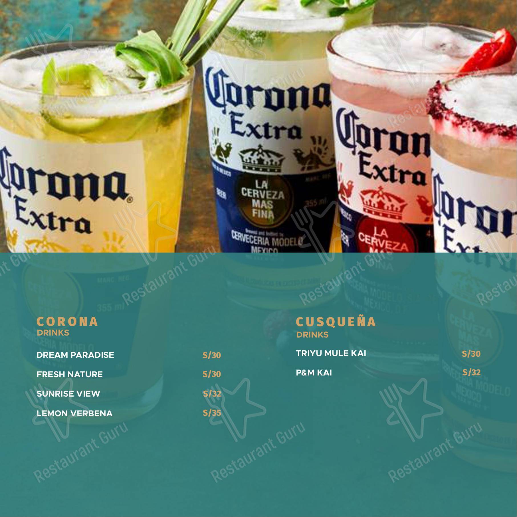 Carta del restaurante Segundo Muelle - Plaza San Miguel, Lima, Av. la ...