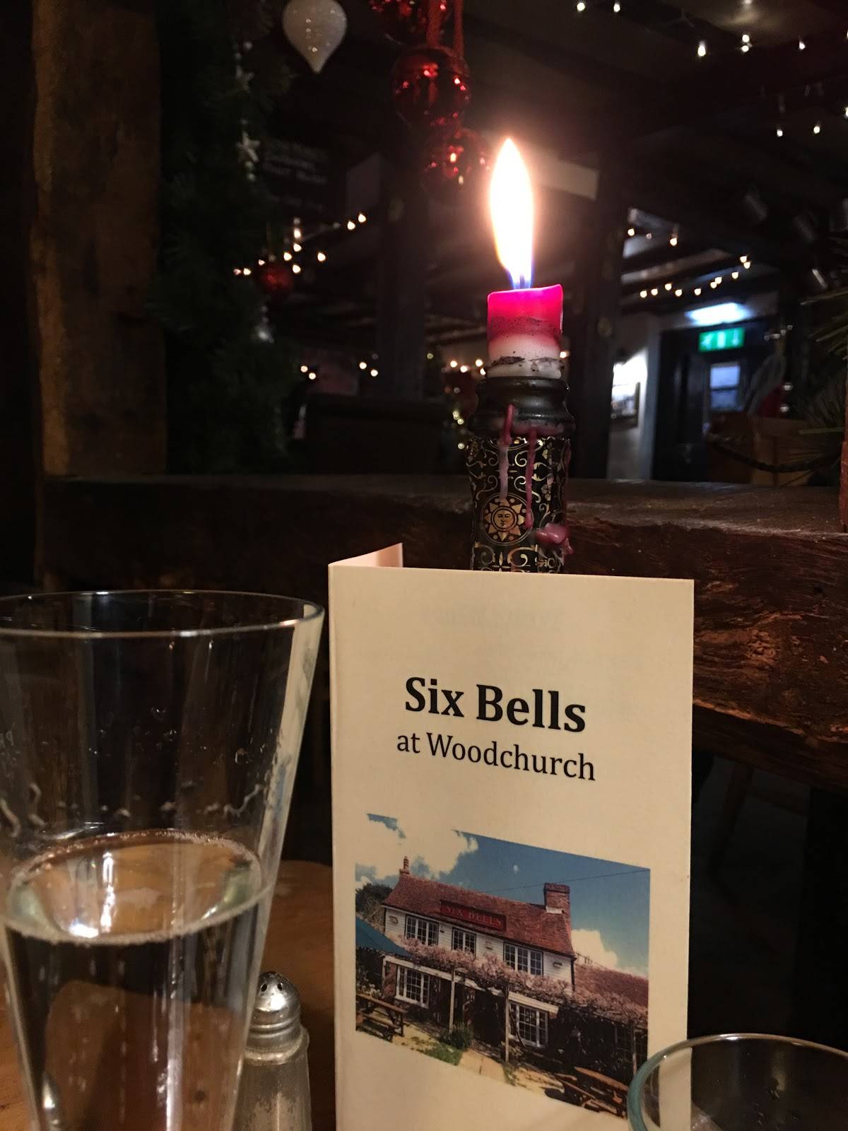 Menu at Six Bells Inn pub & bar, Shadoxhurst
