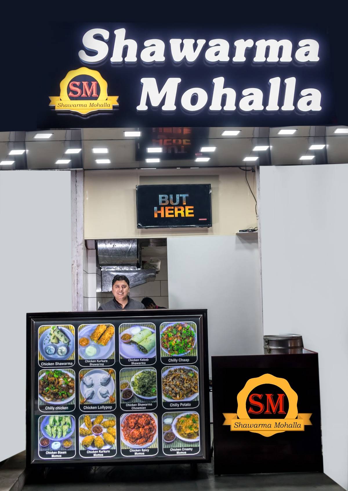 Menu at Shawarma Mohalla, New Delhi, Shop 18