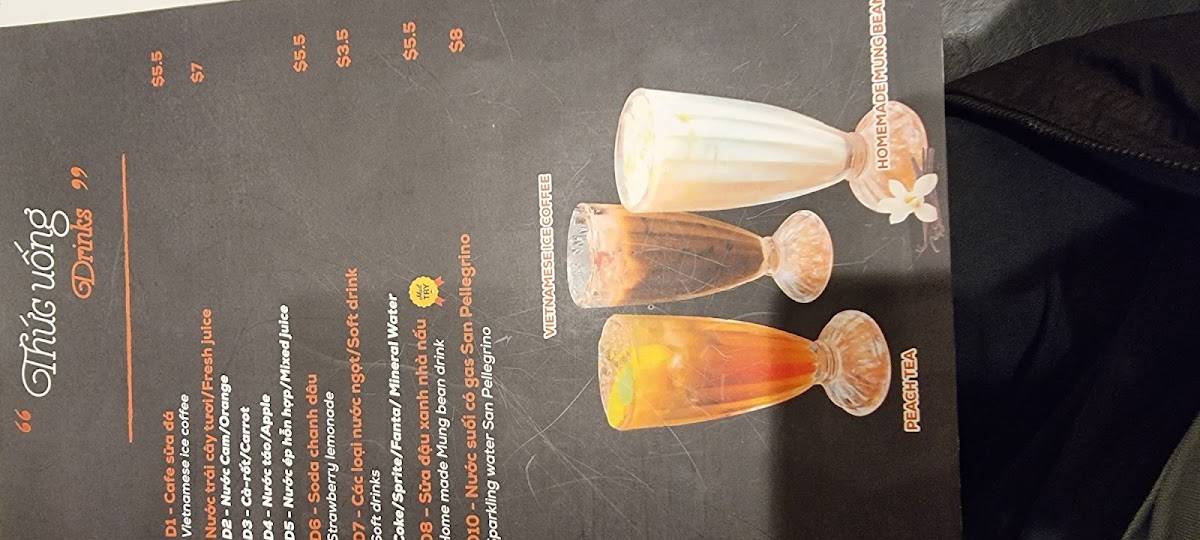 Menu at Tungthit Sizzling Steak steakhouse, Springvale