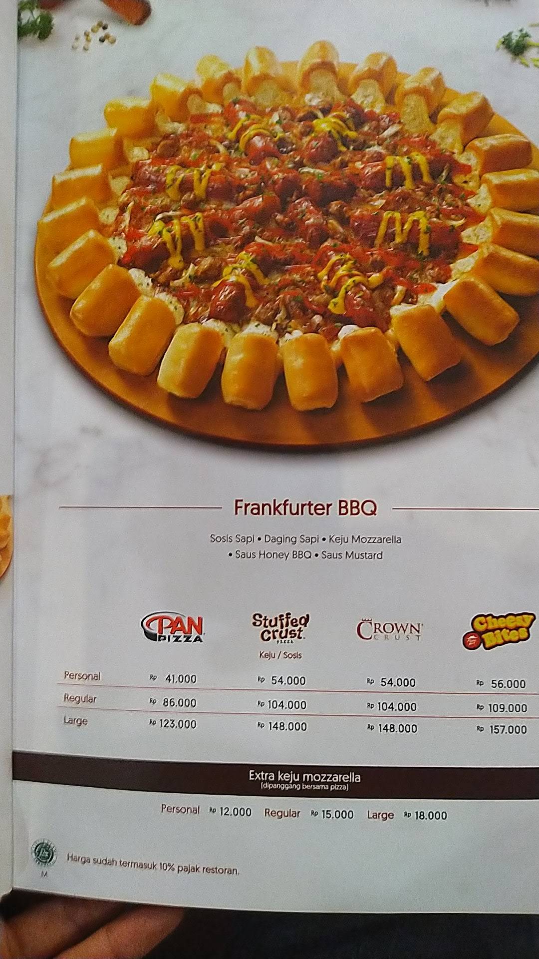 Menu at Pizza Hut Restoran - Delta Plaza Surabaya restaurant, Surabaya