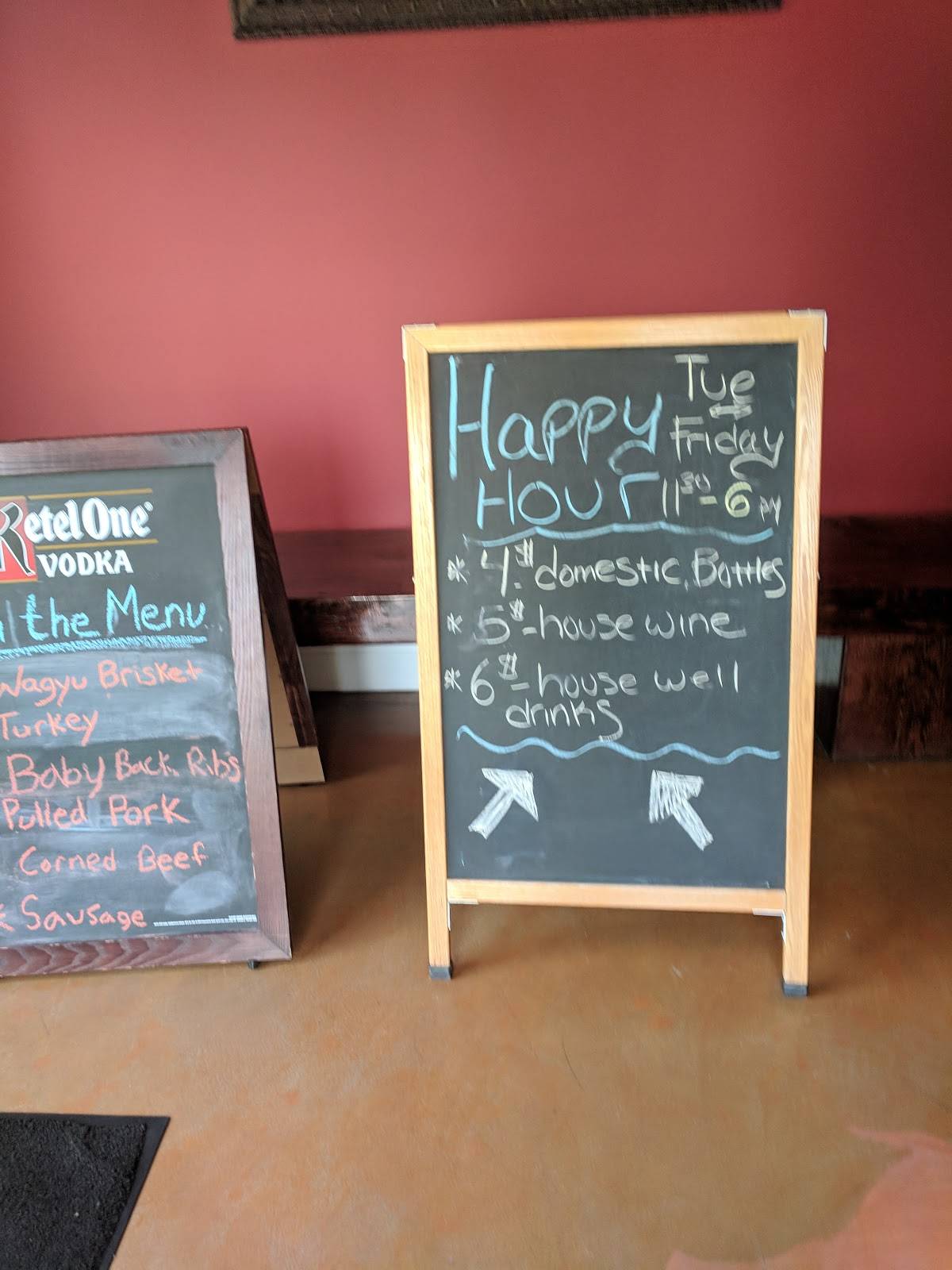 Menu at Taino Smokehouse Prime BBQ, Meriden