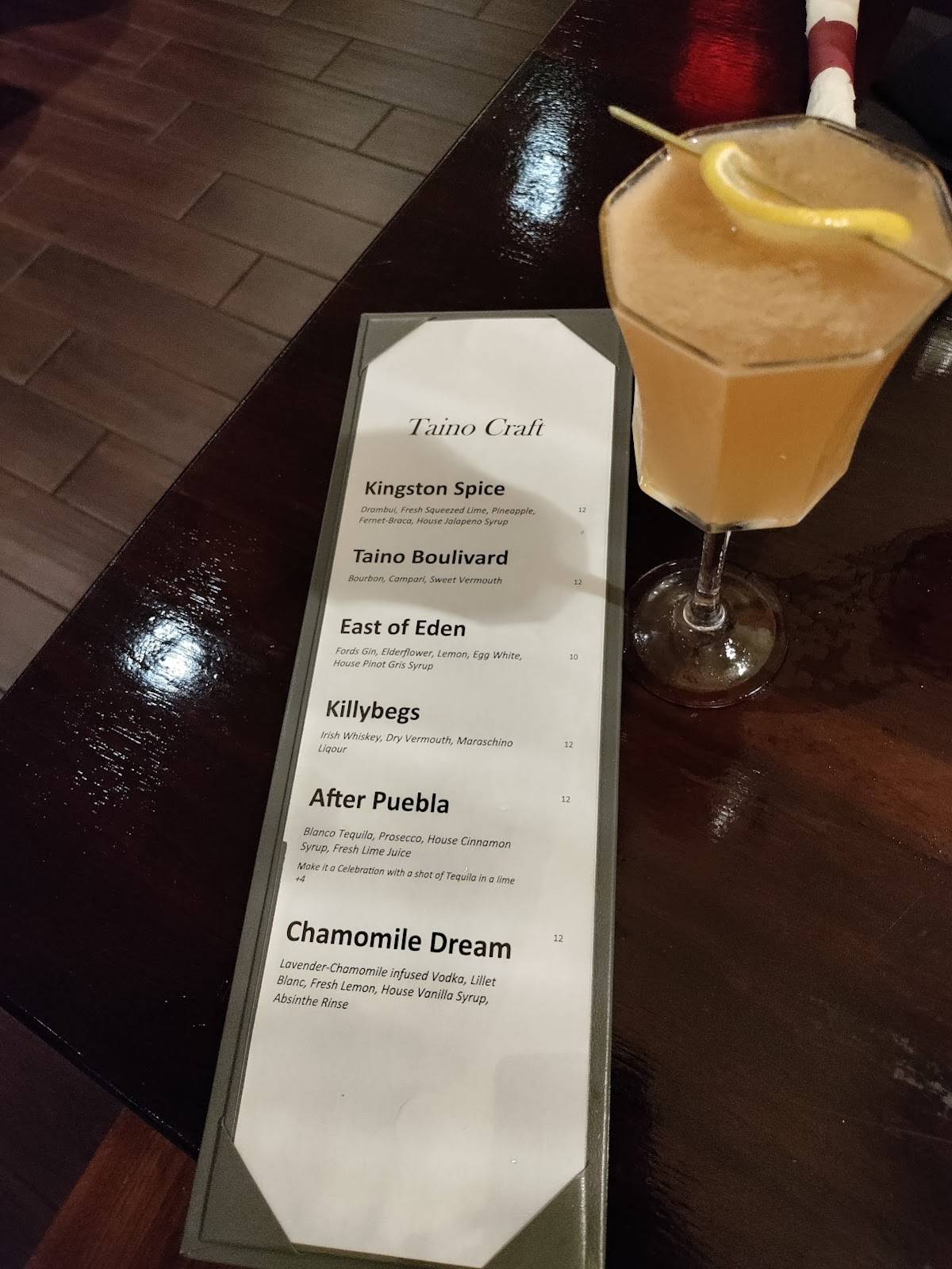 Menu at Taino Smokehouse Prime BBQ, Meriden