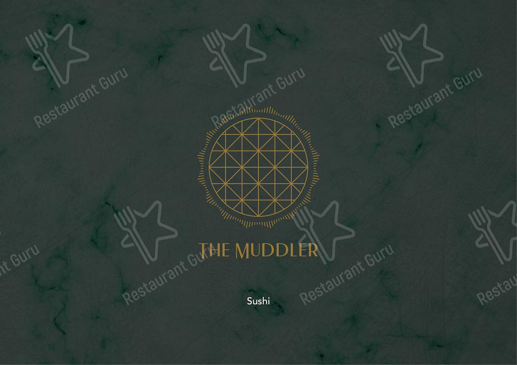 Menu at The Muddler restaurant, Newcastle upon Tyne