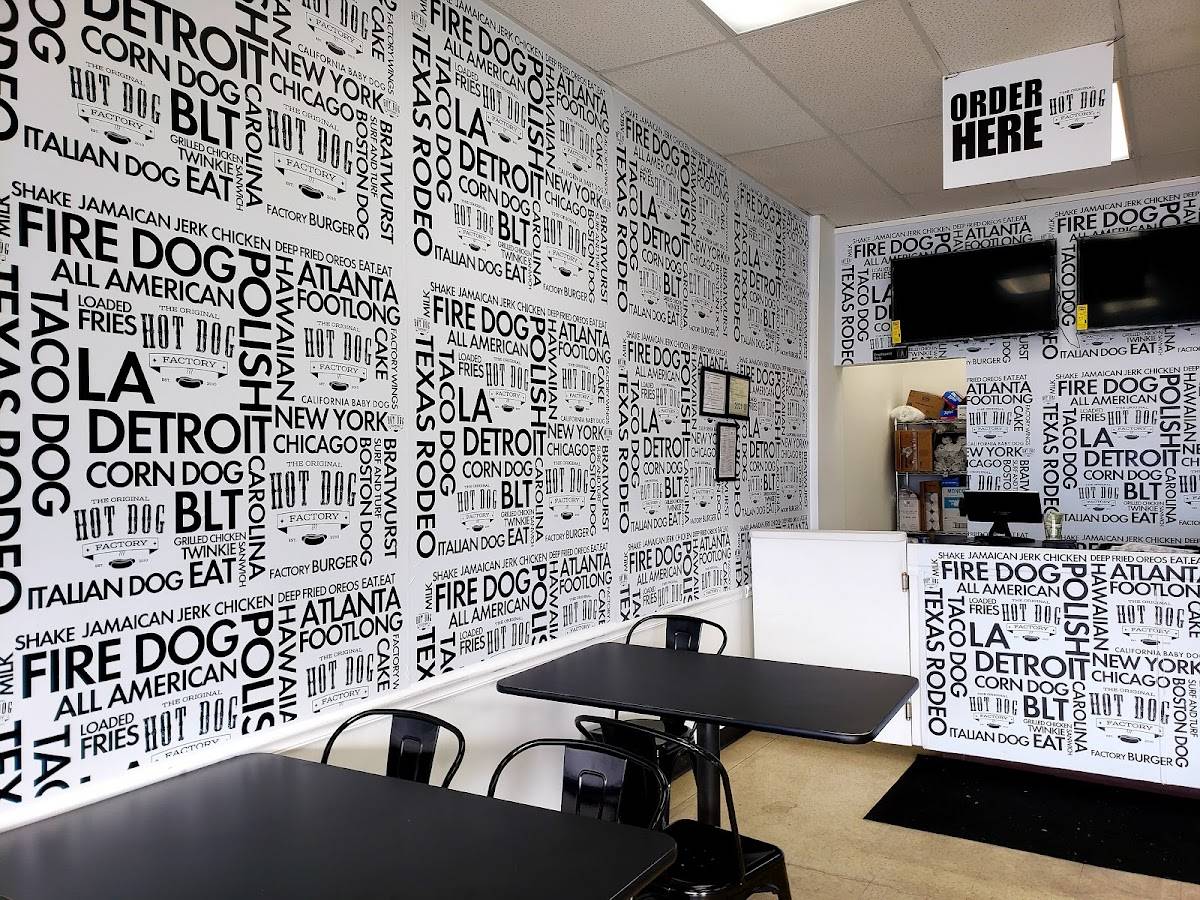 Carta del restaurante The Original Hot Dog Factory of Columbus, Columbus