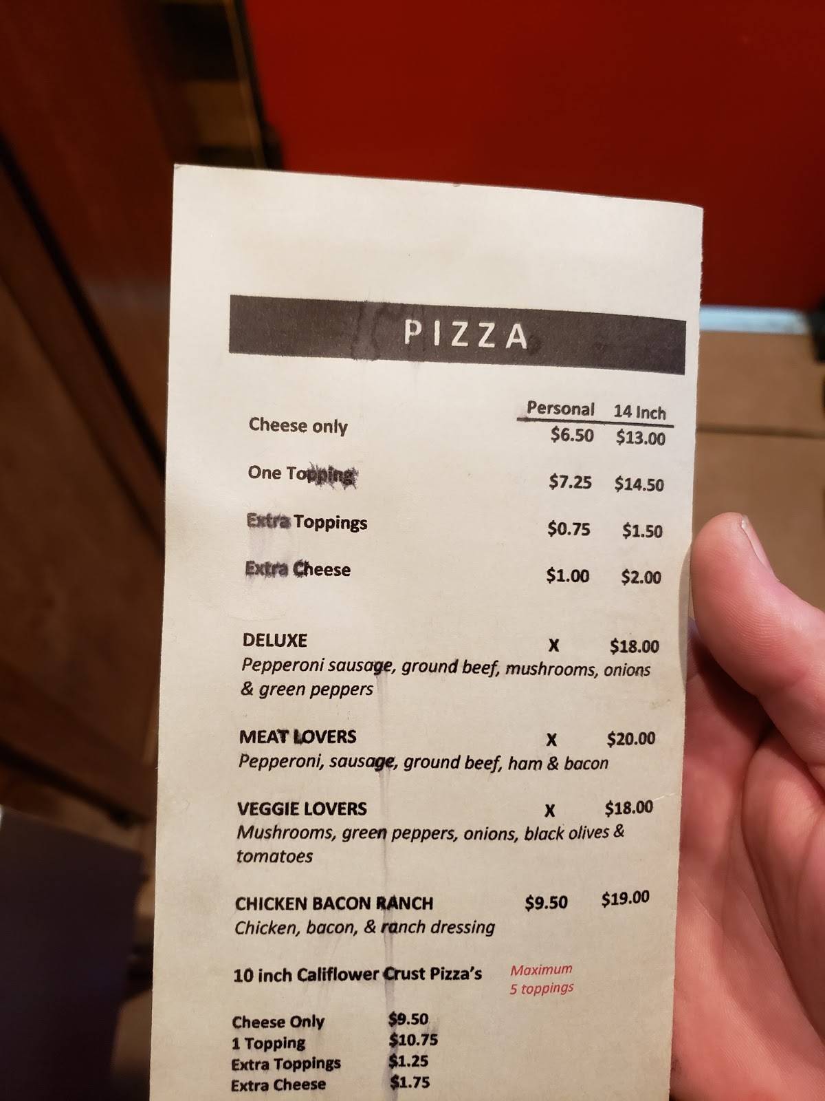 Menu at The Windmill Tavern pub & bar, Windfall