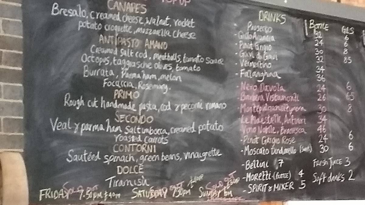 Menu at Tonbridge Old Fire Station pub & bar, Tonbridge