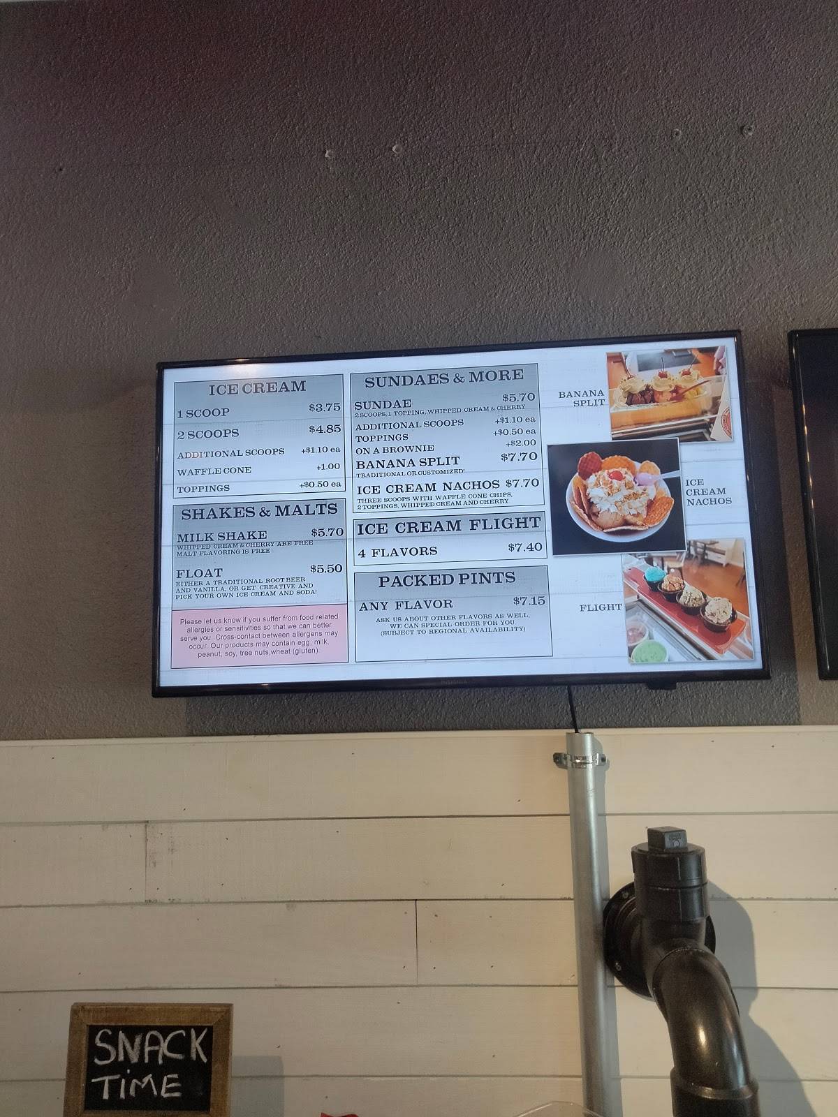 Menu at TRADE STREET DINER Breakfast • Lunch • Ice Cream cafe, Tryon