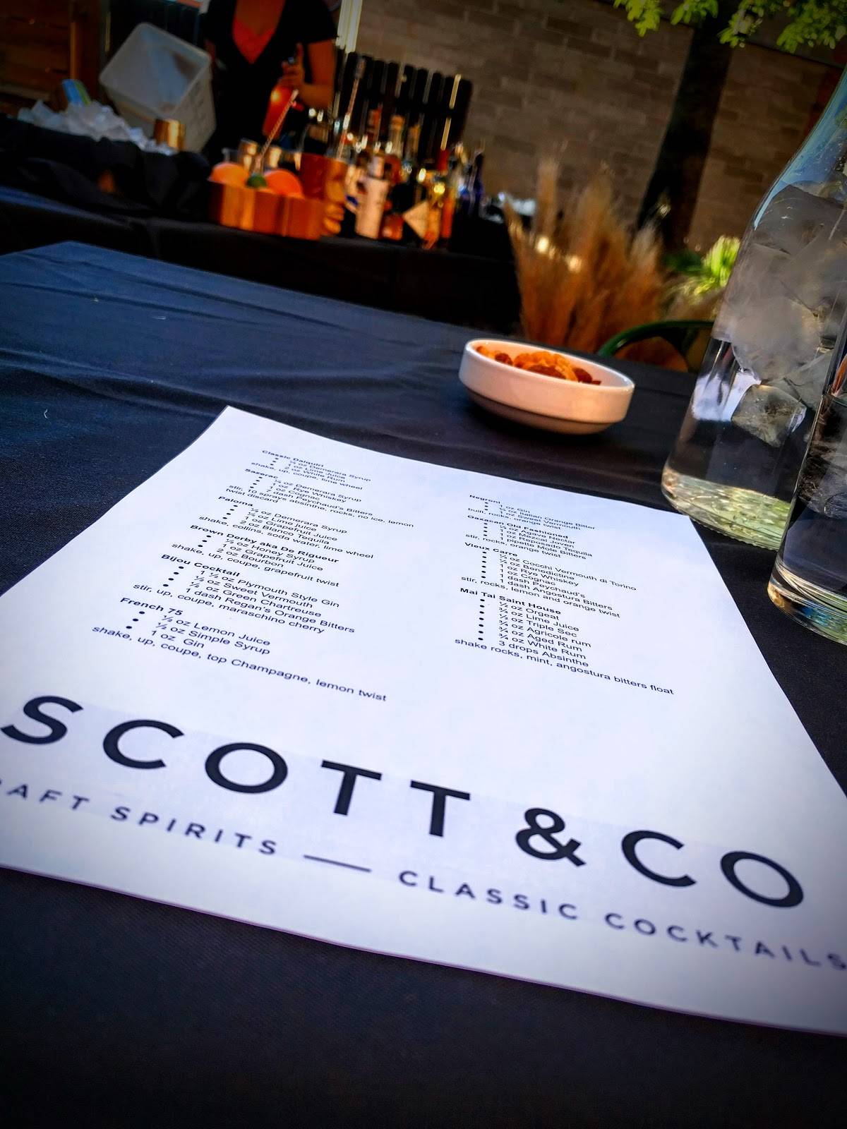 Menu at 47 Scott and Scott & Co. pub & bar, Tucson