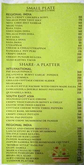 Menu at Veg Canteen, Thane, 7