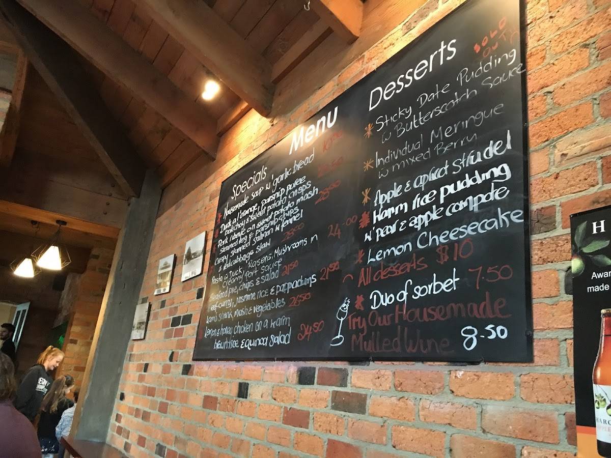 Menu at Victoria Hotel, Woodend pub & bar, Woodend