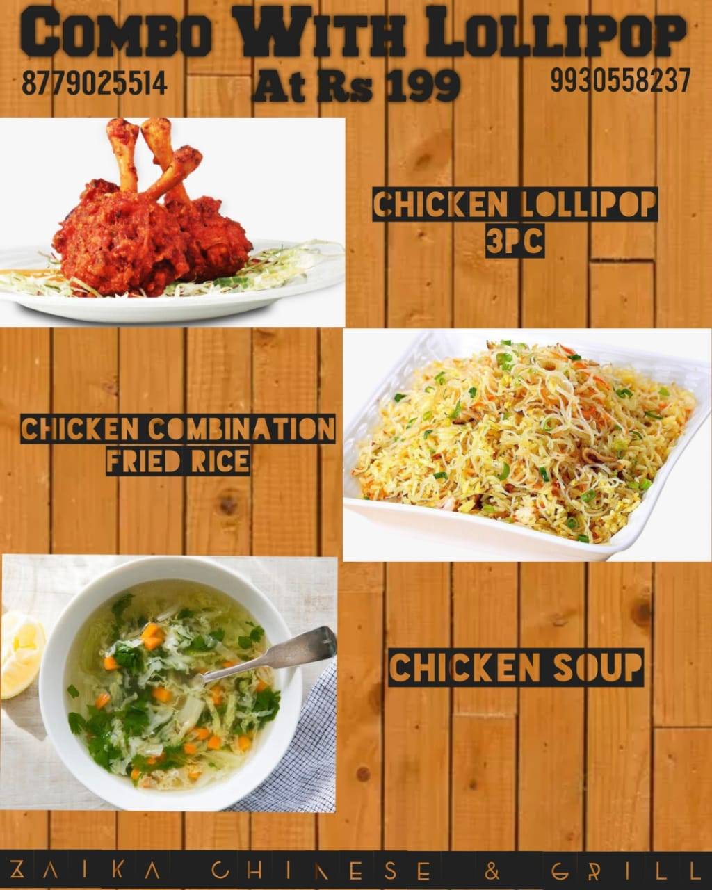 Menu at Zaika Chinese & Grill, Mumbai