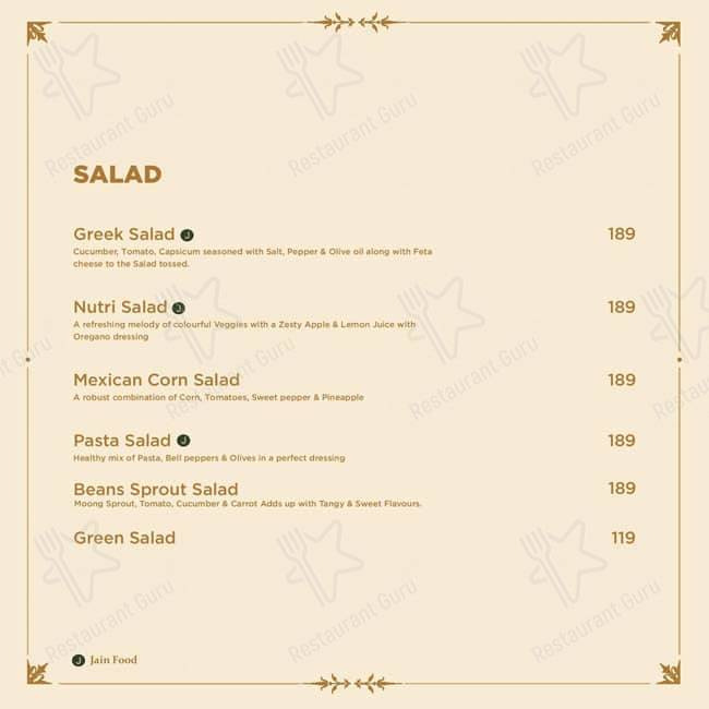 Menu at Pakwan Chennai, Chennai, 1st Floor