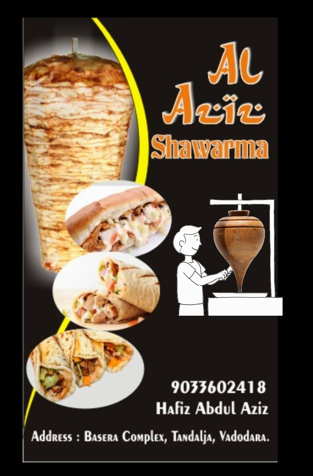 Menu at Al-Aziz Shawarma, Vadodara