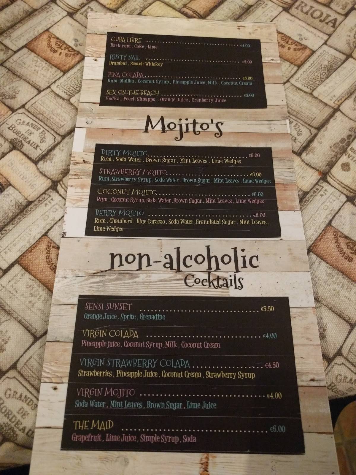 Menu at Al Legna Pizzeria, Marsaskala