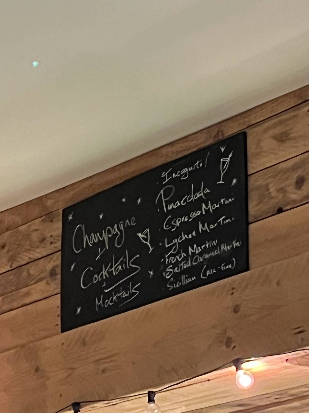 Menu at JASPERS BISTRO restaurant, Amble