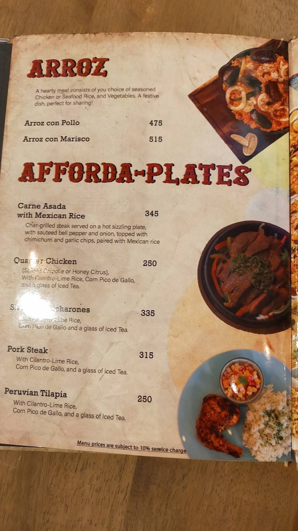 Menu at Antro Kitchen & Tap restaurant, Santa Rosa, Ayala Malls Solenad ...