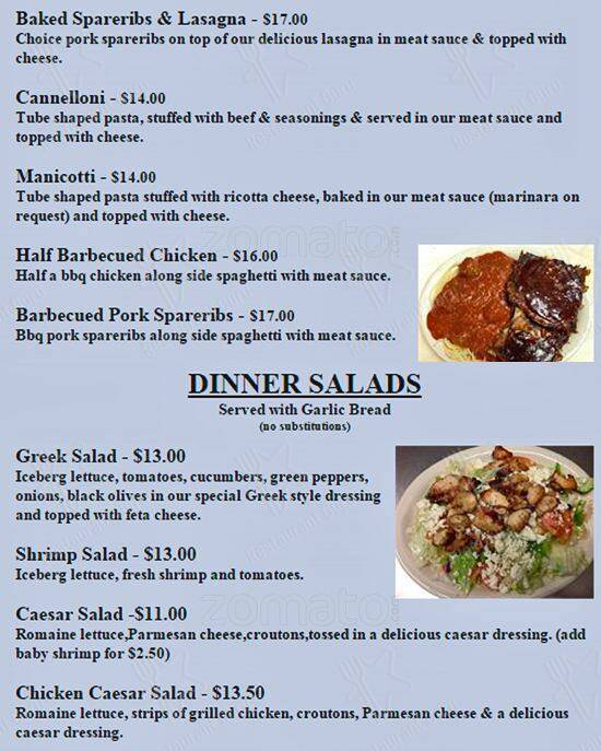 Menu at Athens Pizza & Pasta pizzeria, Auburn