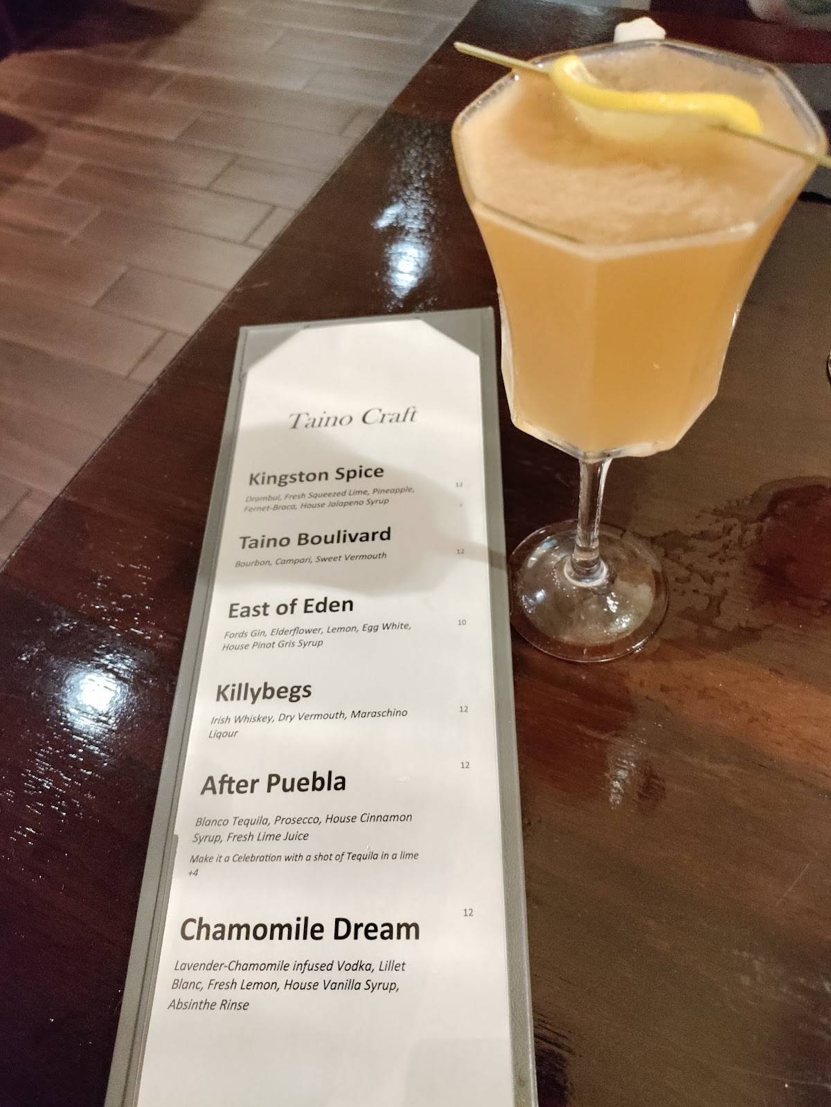 Menu at Taino Smokehouse Prime BBQ, Meriden
