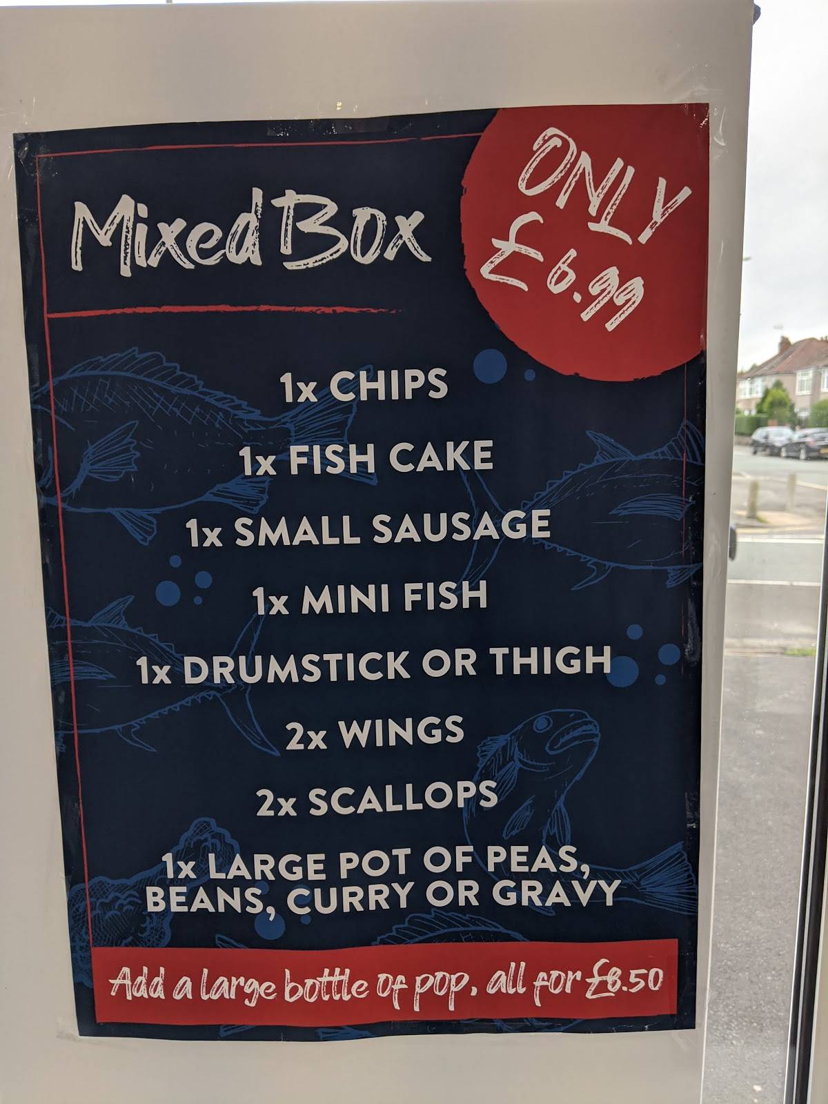Menu at Beech Tree Fish Bar, Coventry