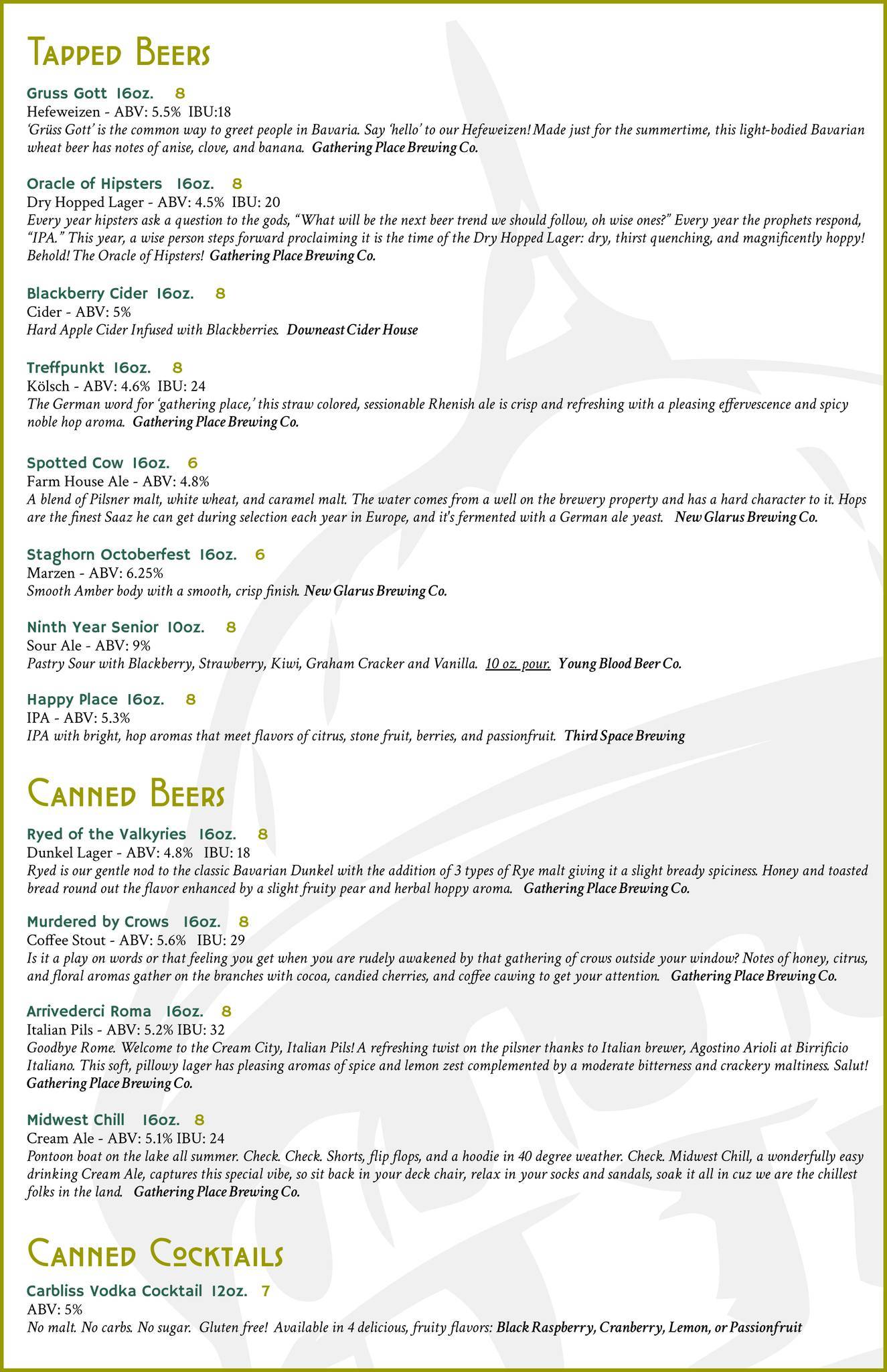 Menu at Blüm Coffee Garden restaurant, Greenfield