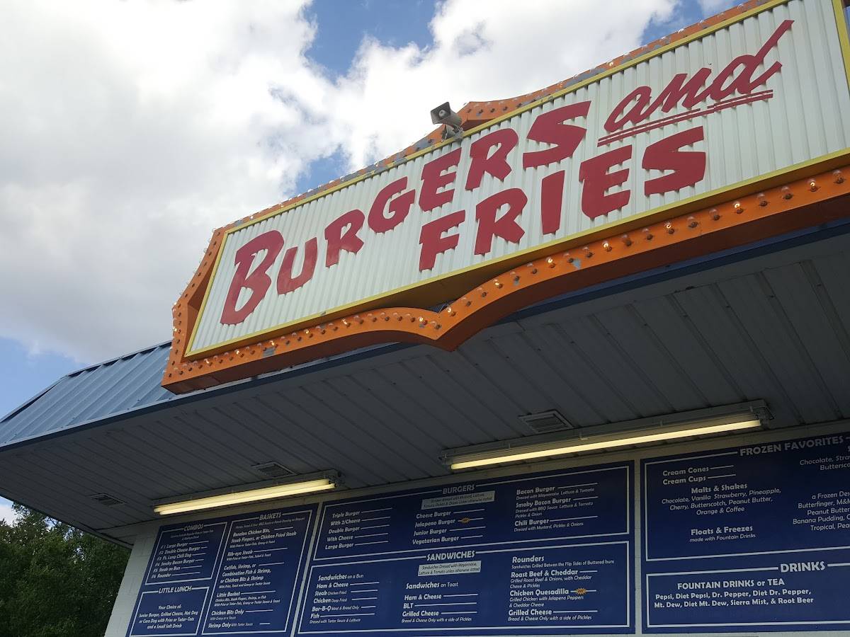 Menu at Burgers and Fries restaurant, Ardmore