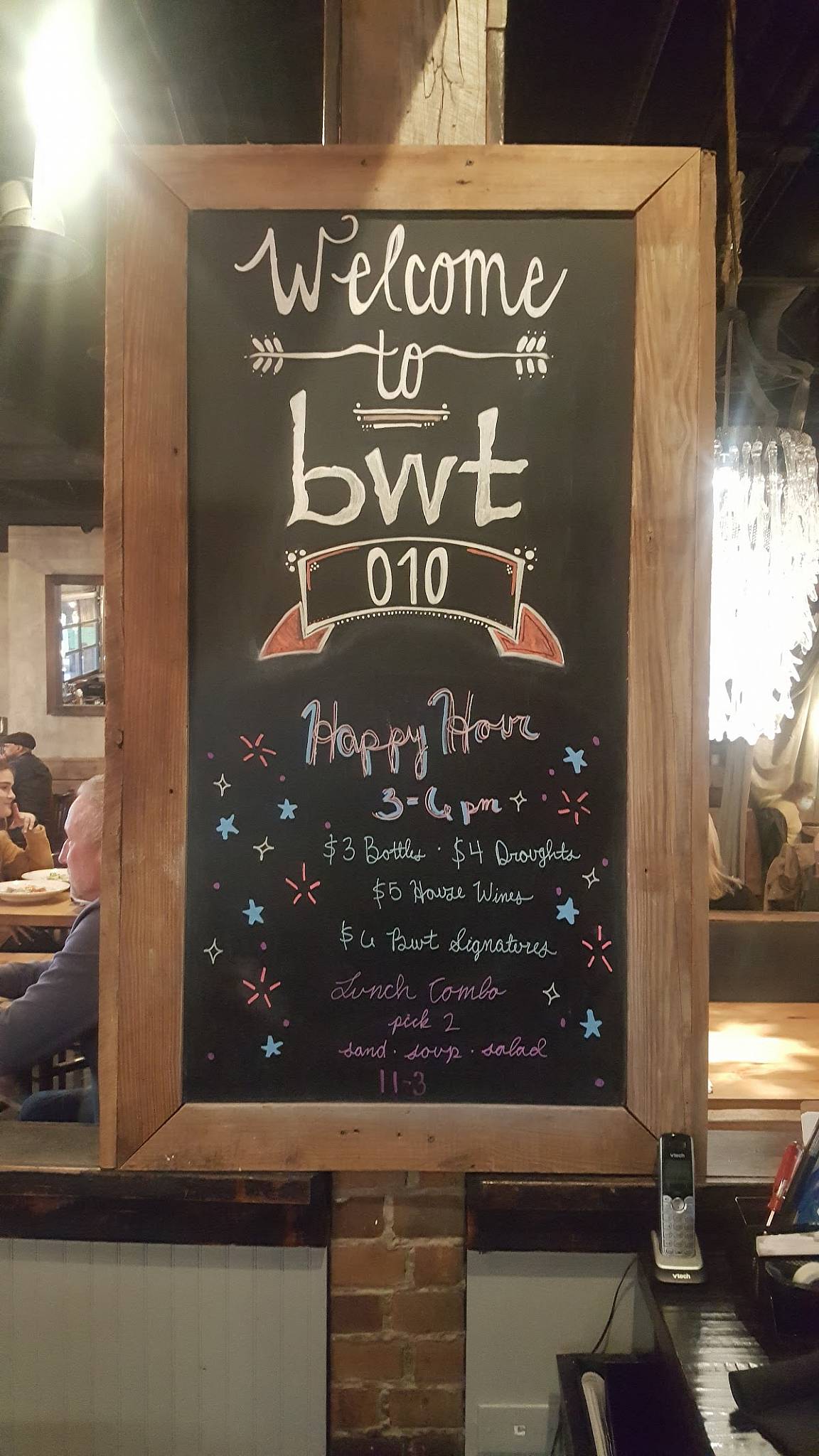 Menu at Burntwood Tavern restaurant, Fairlawn