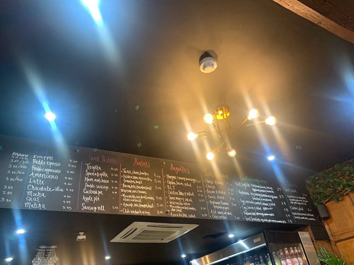 Menu at Love Coffee Co. High street cafe, Oxford
