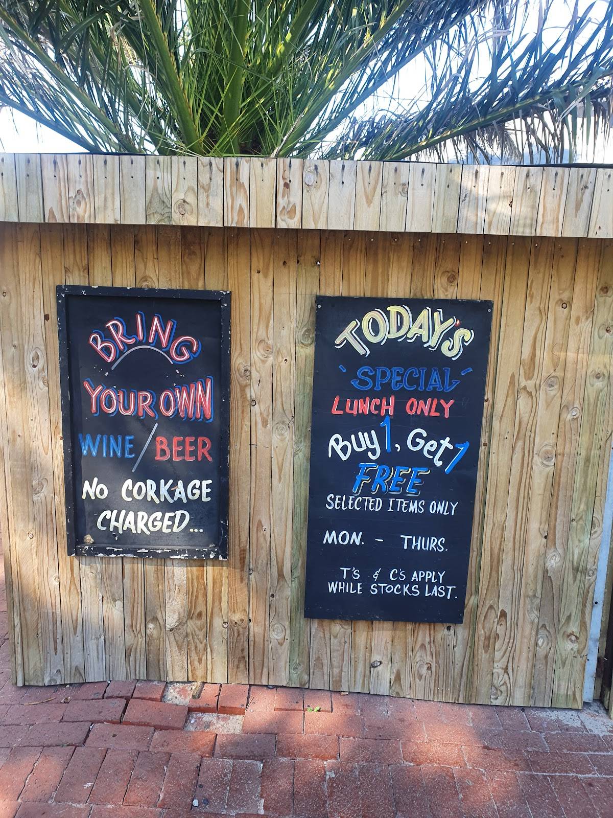 Menu at Beira Mar Portuguese Restaurant, Cape Town