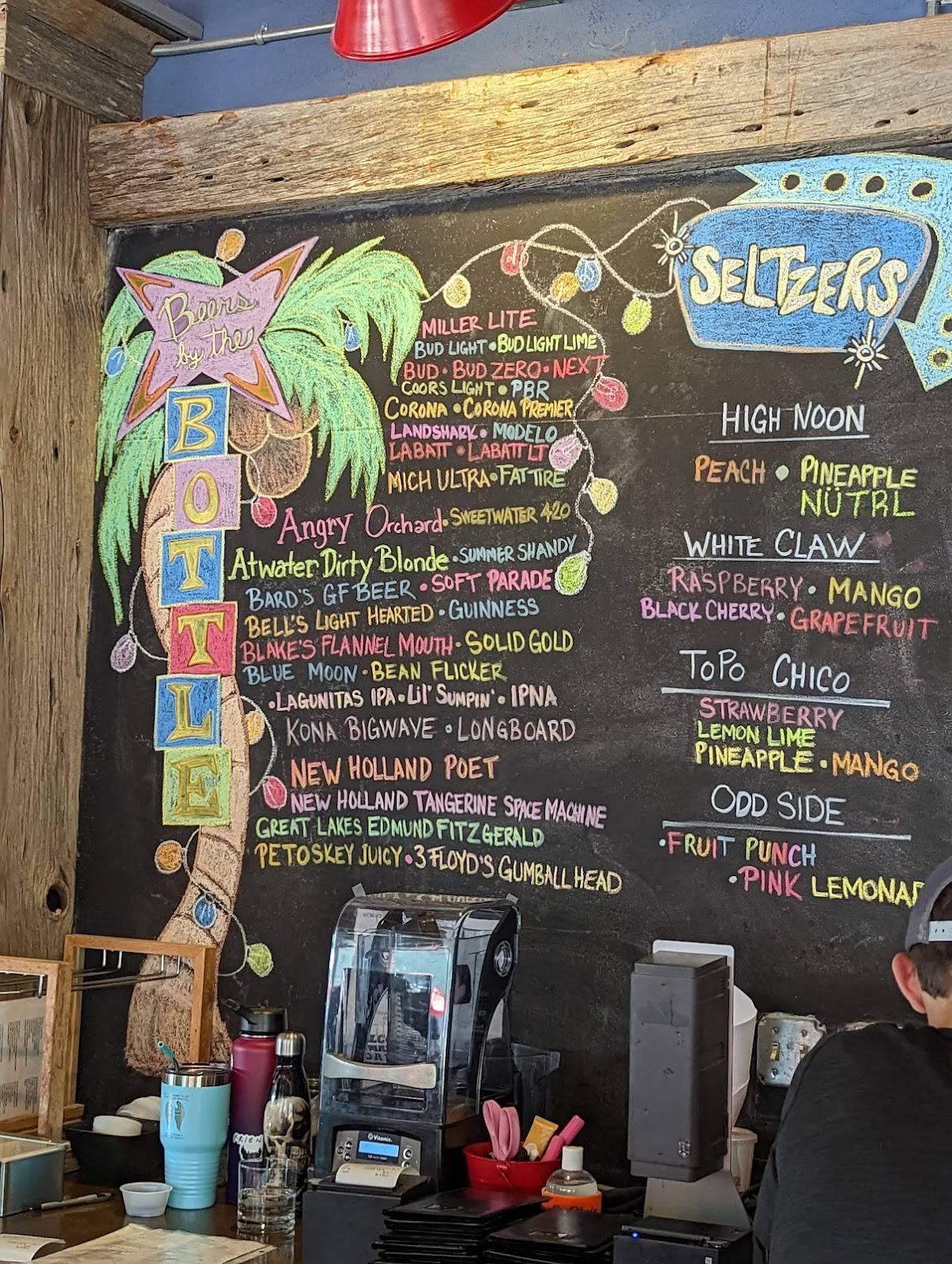 Menu at Casey's pizzeria, Port Huron, 628 Huron Ave