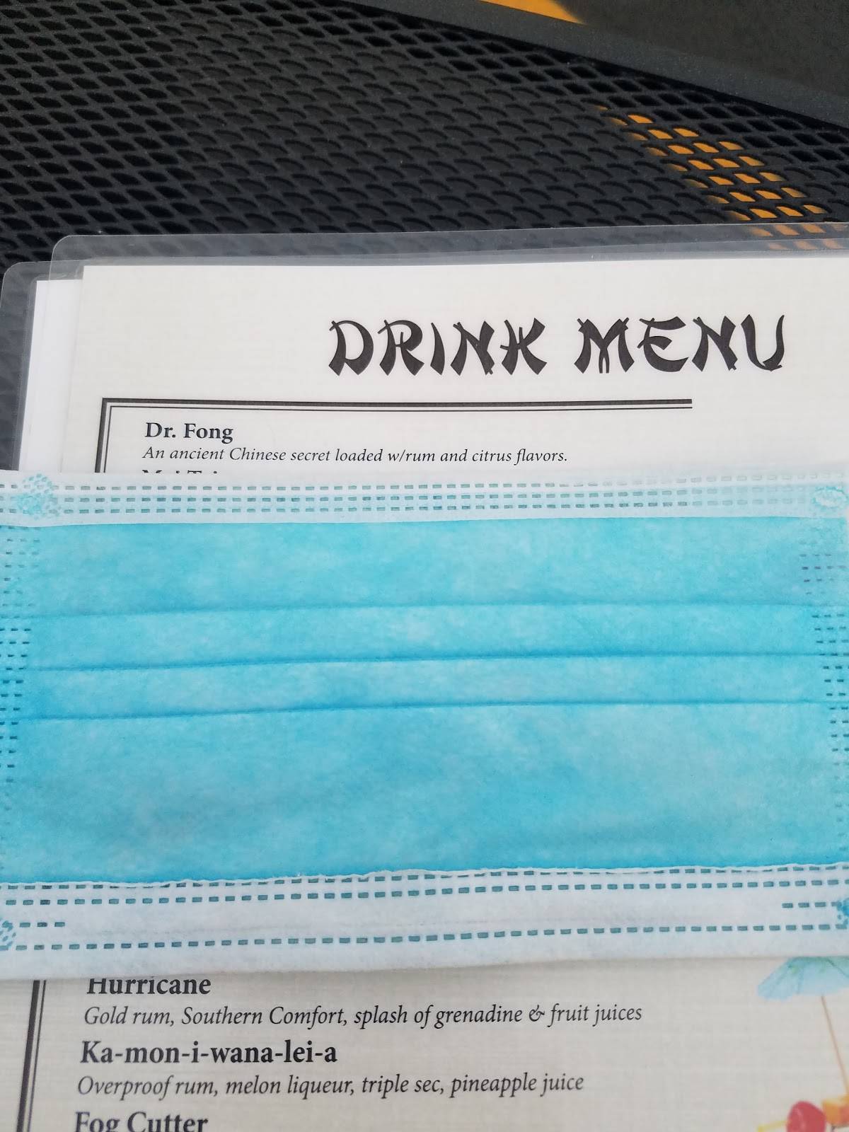 Menu at Chef Shangri-La pub & bar, North Riverside