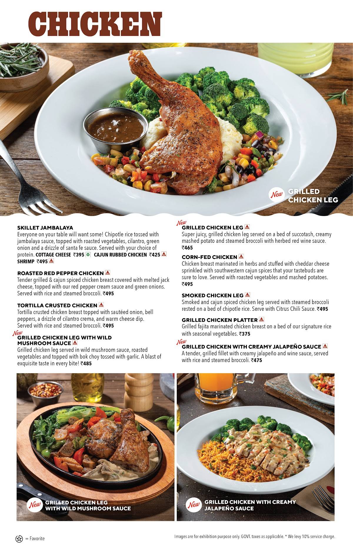Menu at Chili's Grill & Bar, Kolkata, 2nd Floor
