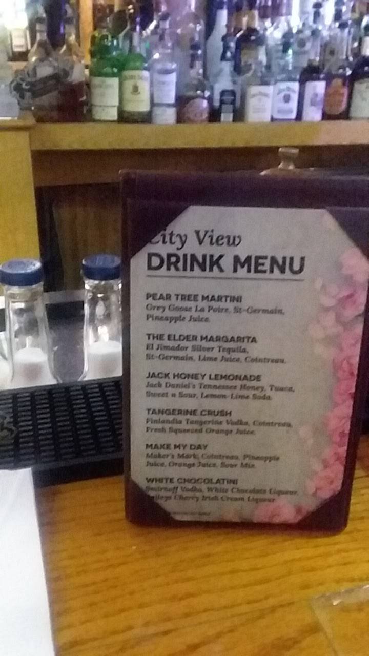 Menu at City View Bar & Grill, Baltimore