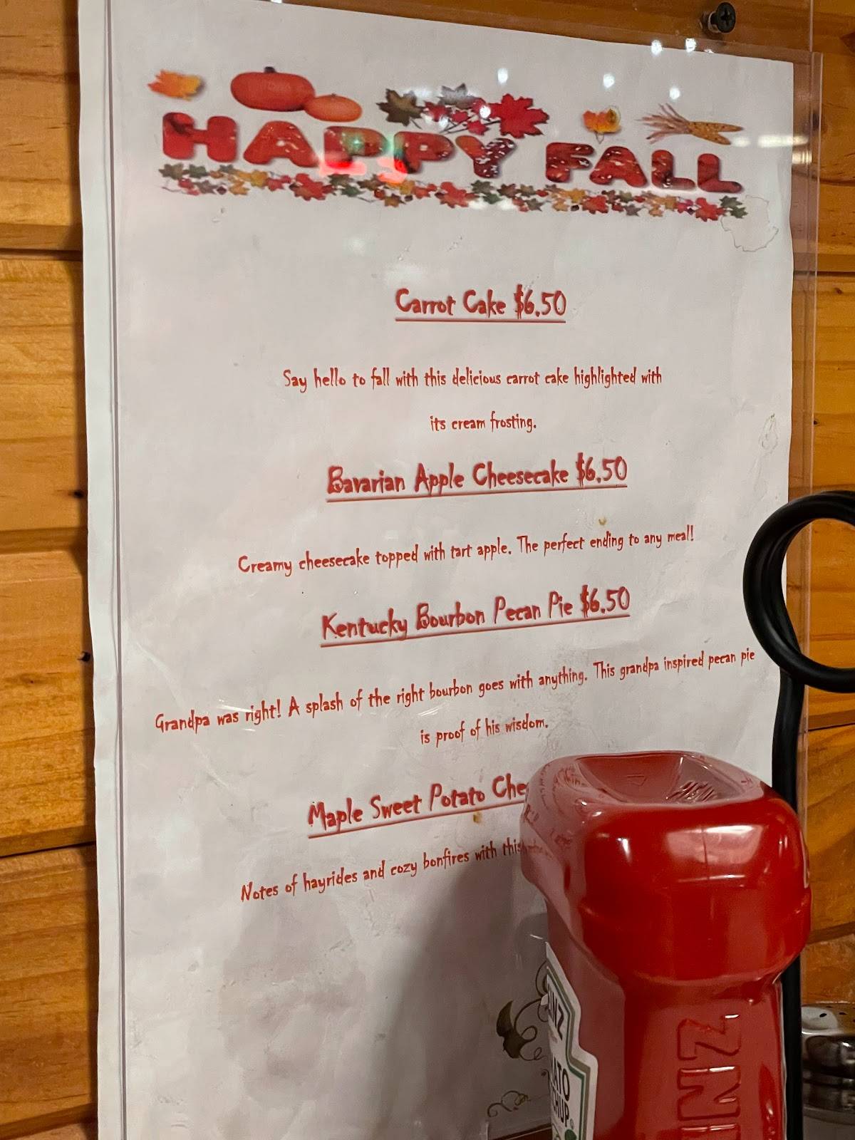 Menu at Red River Roadhouse (RRR) pub & bar, Clarion