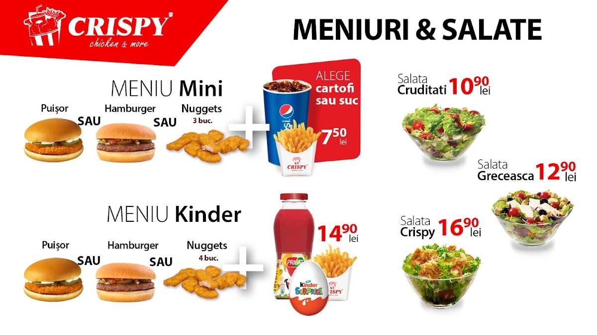Menu at Crispy Food Moreni, Moreni