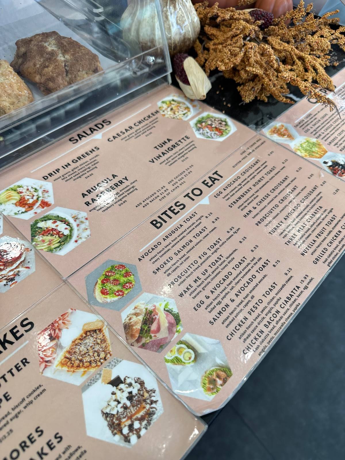 Menu at Daily Drip Coffee & Desserts, Scottsdale