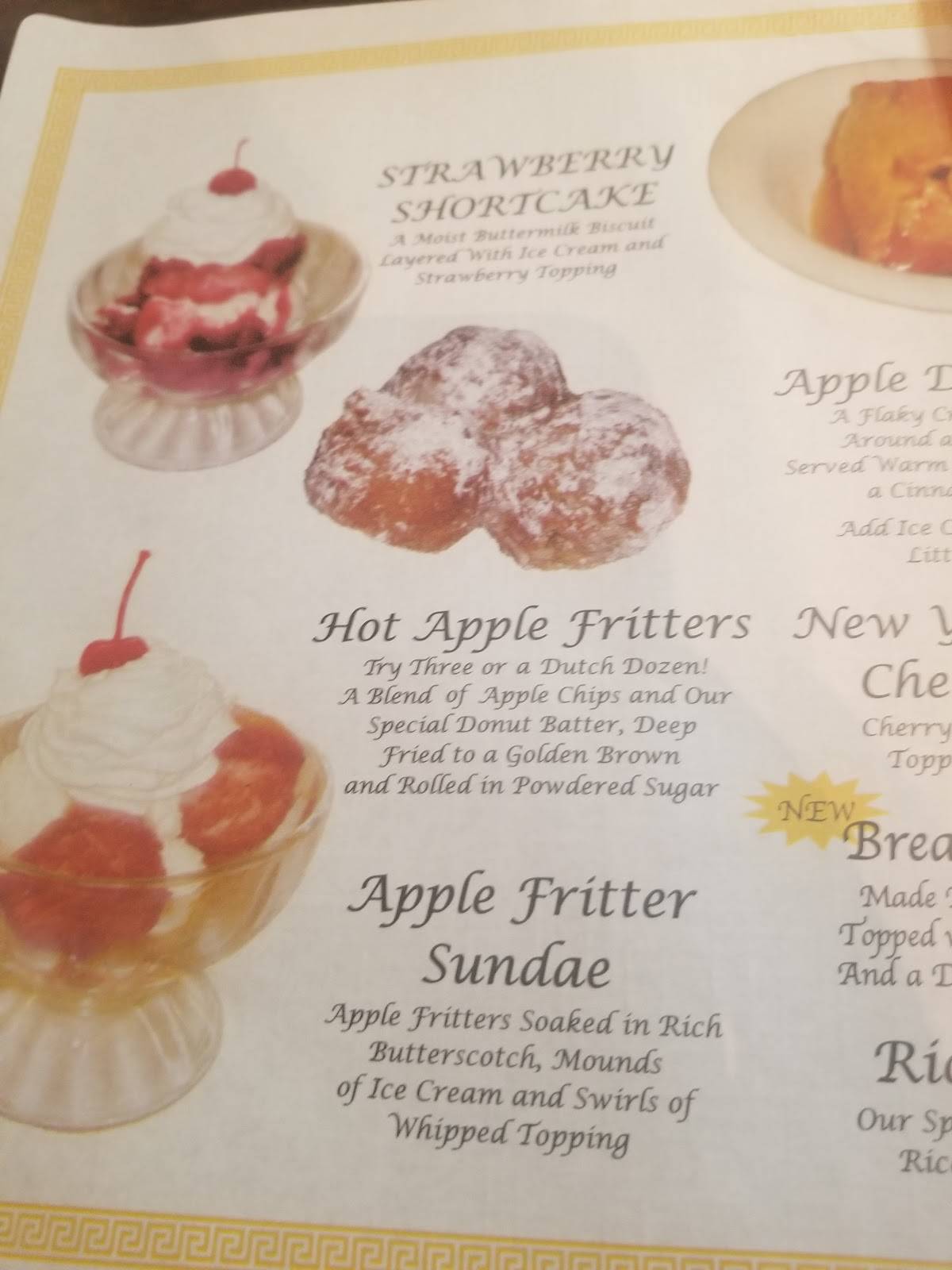 Menu at Dutch Pantry Family Restaurant, DuBois