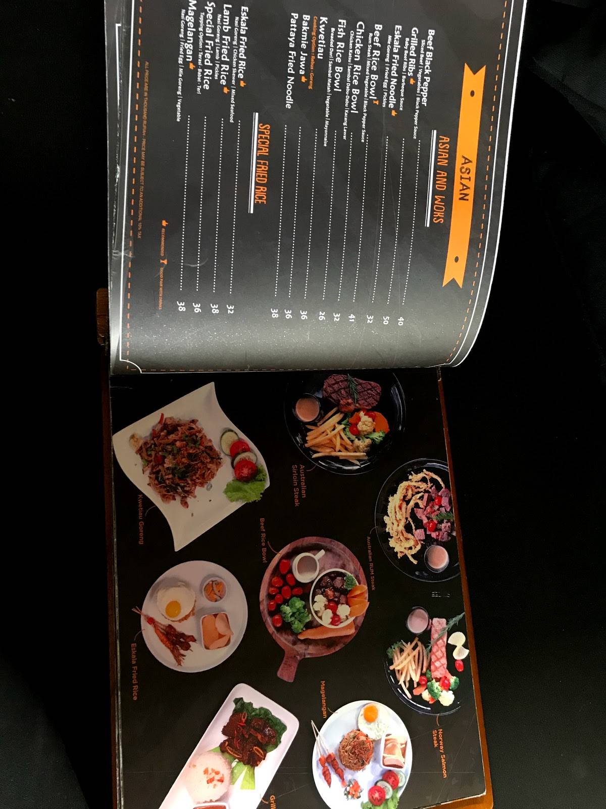 Menu at ESKALA Eatery Bar & Coffee, Minomartani