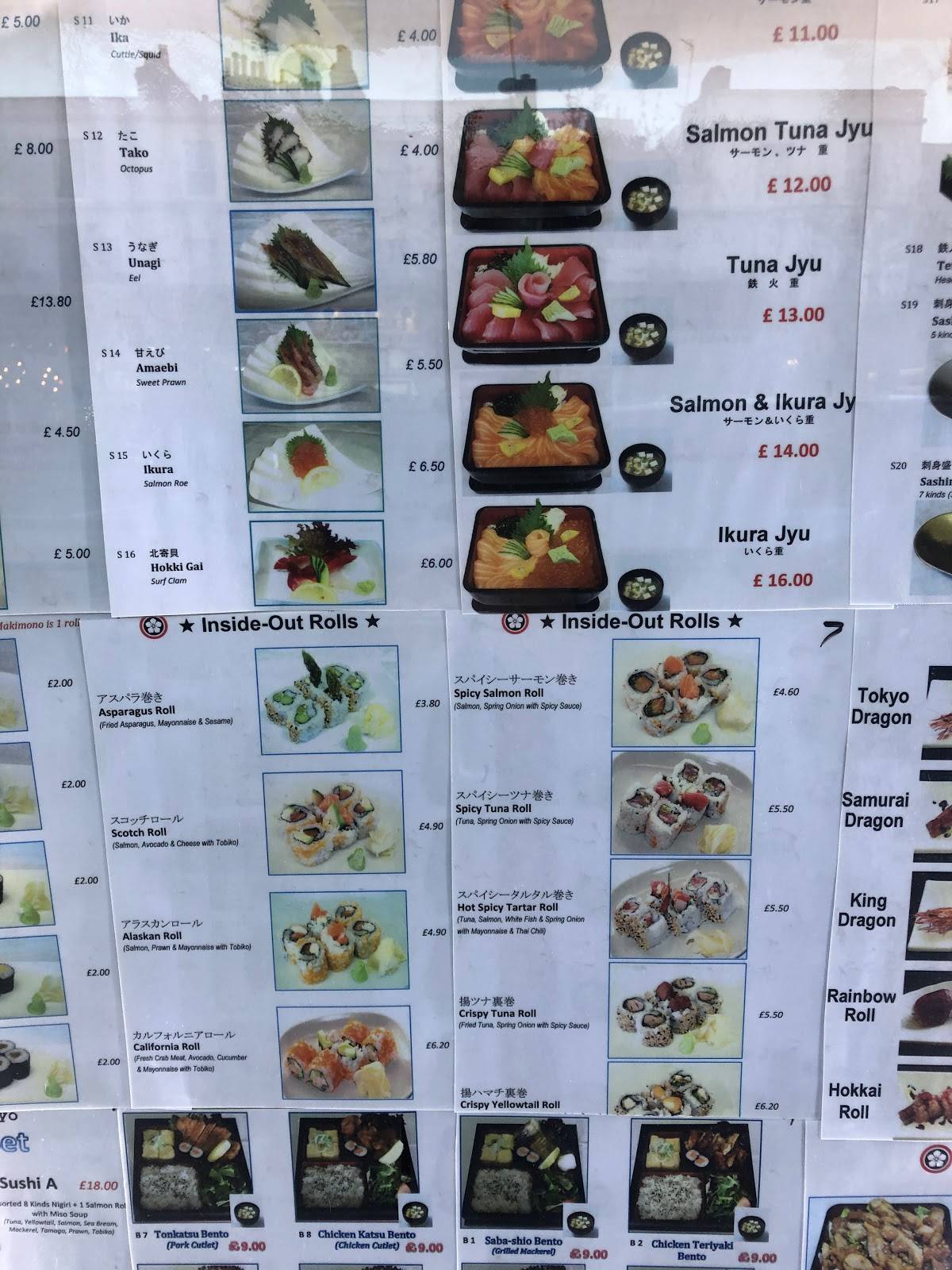 Menu at Eat Tokyo (Notting Hill Gate) restaurant, London, 17 Notting ...