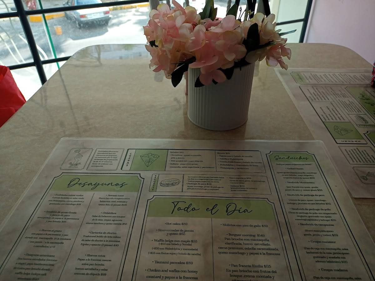 Carta de Emilia Café, Acapulco