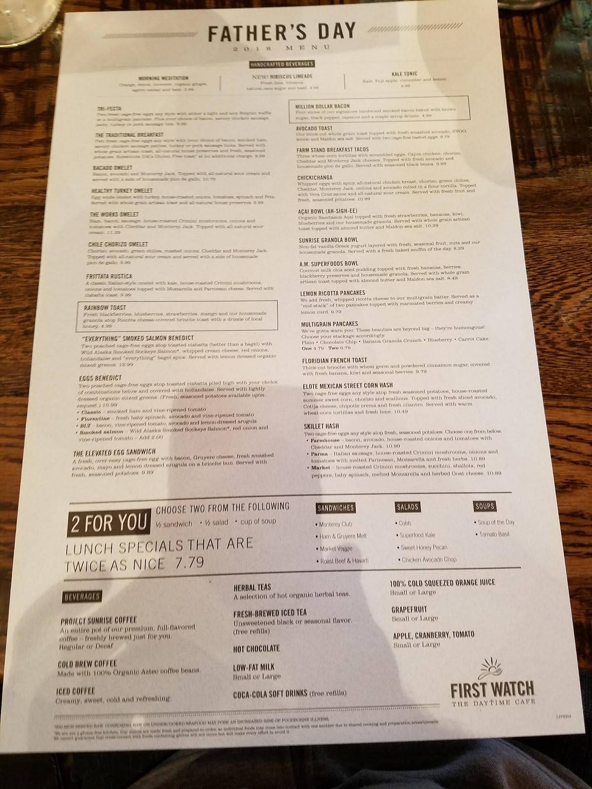 Menu at Burntwood Tavern restaurant, Fairlawn