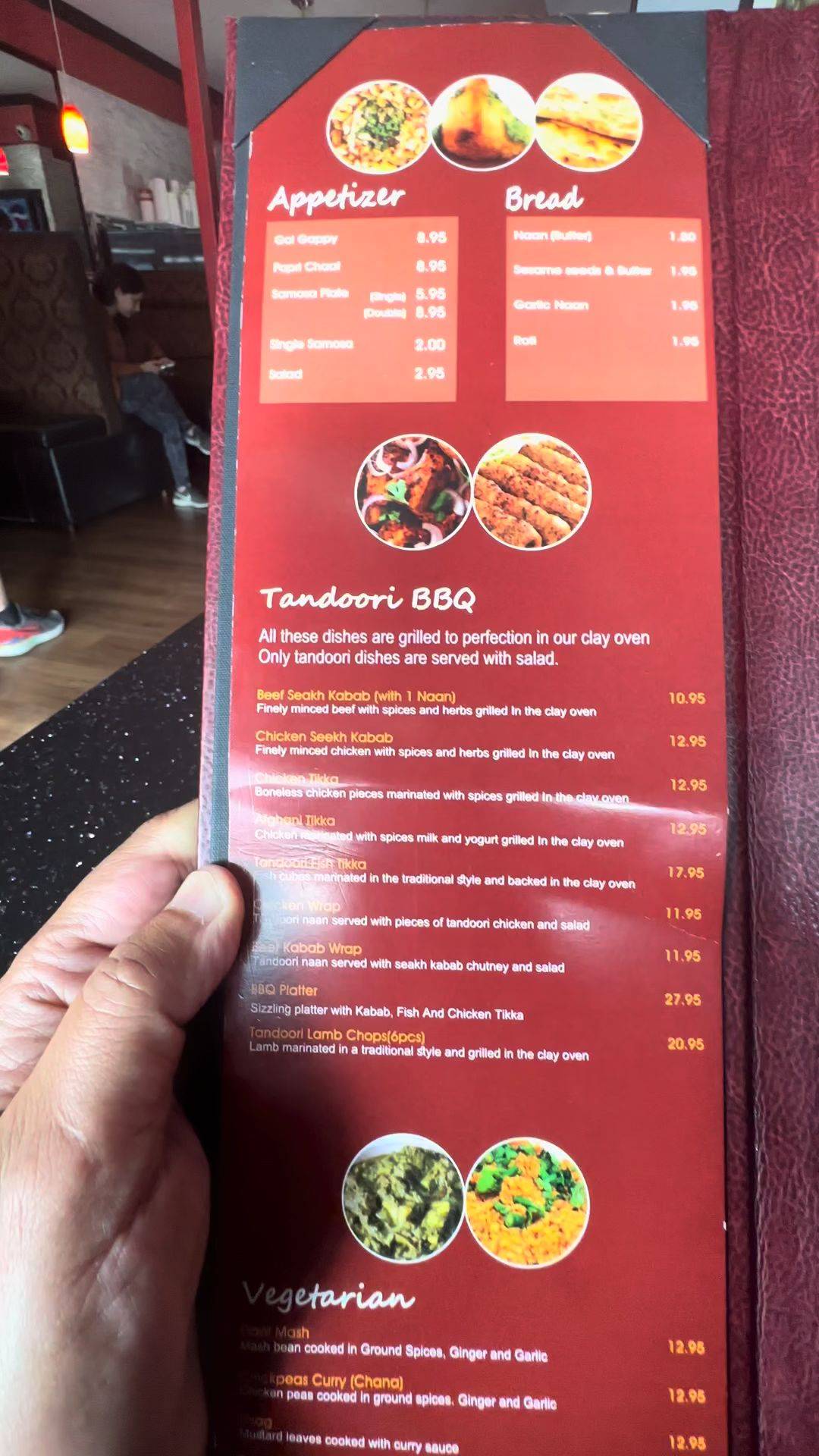 Menu at Faisal Kabab Hut restaurant, Calgary
