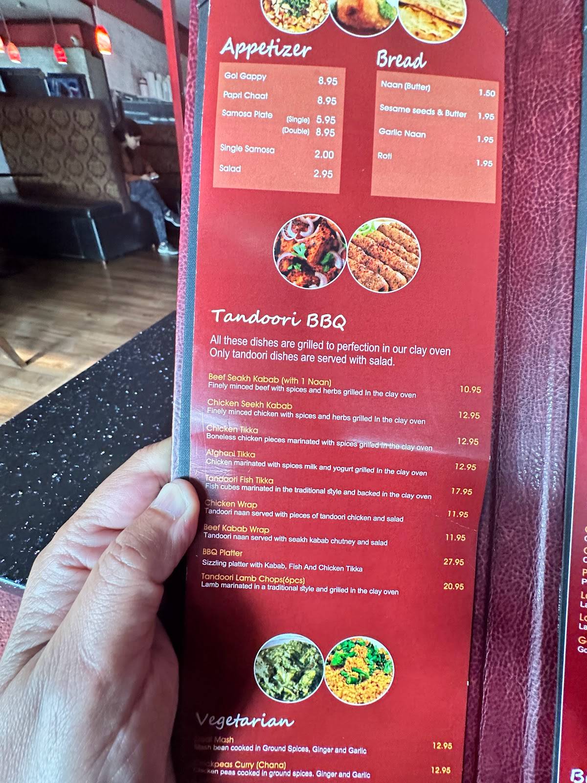 Menu at Faisal Kabab Hut restaurant, Calgary