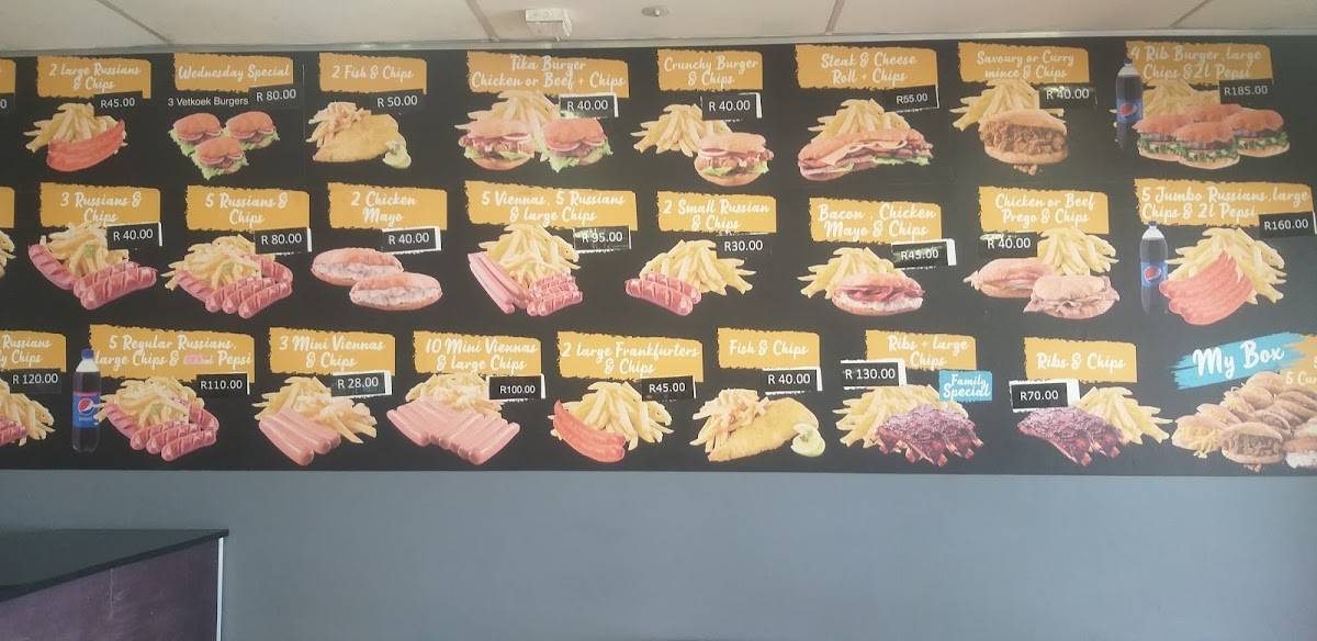 Menu at Fat Cake City restaurant, Kroonstad, Shop 13 & 14