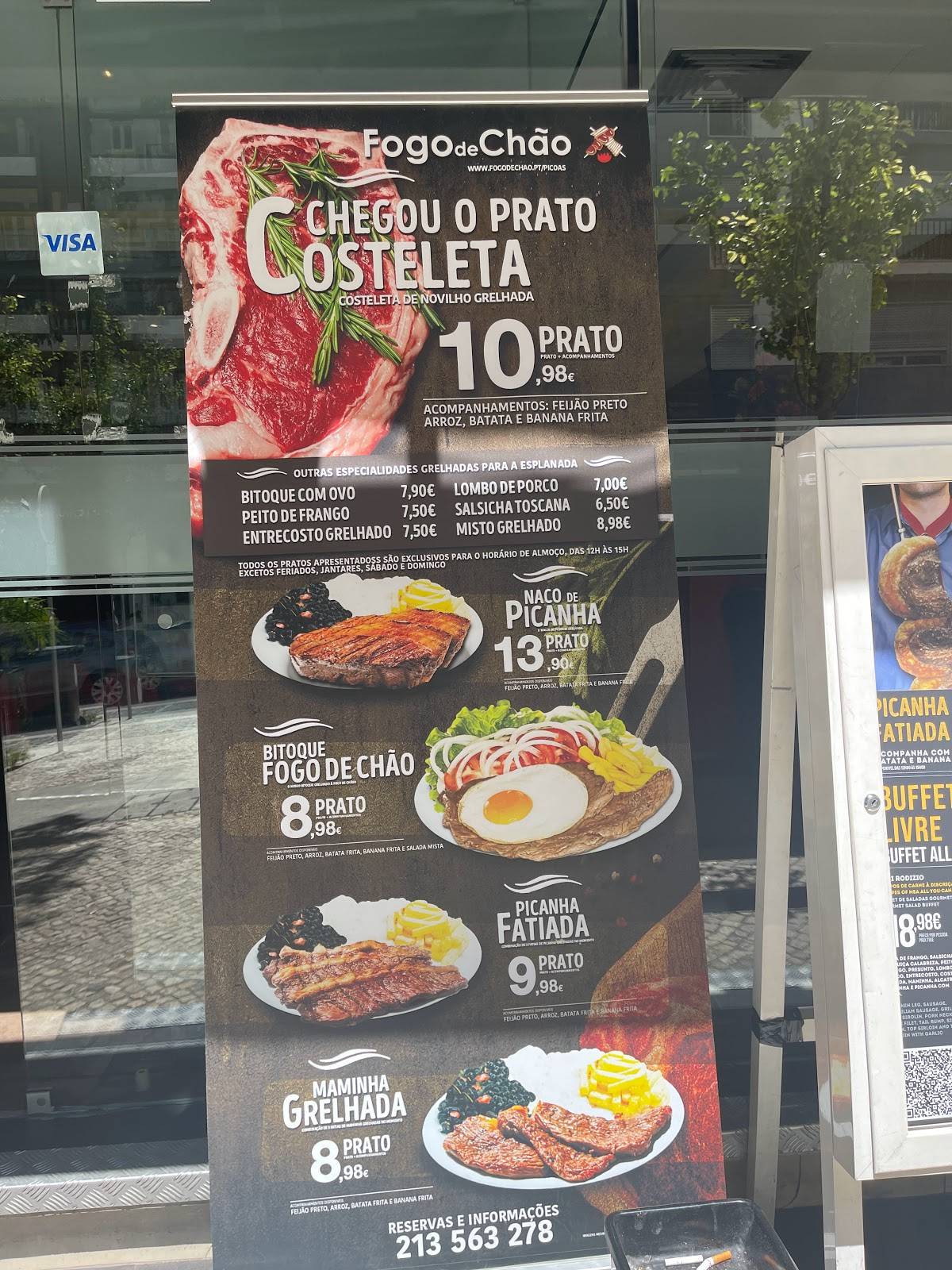 Menu em Fogo de Chão BBQ, Lisboa, Nº28 A