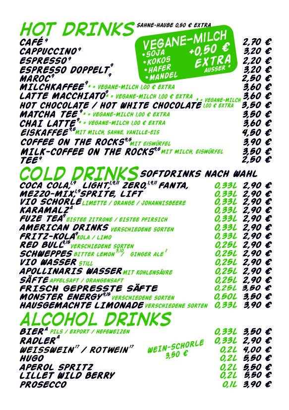 Menu at Foodoo Restaurant-Café-Bar, Heidelberg