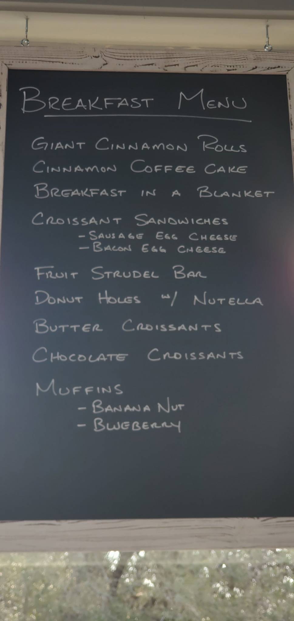 Menu at Hill Country Ranch Sweet Shop, Dripping Springs