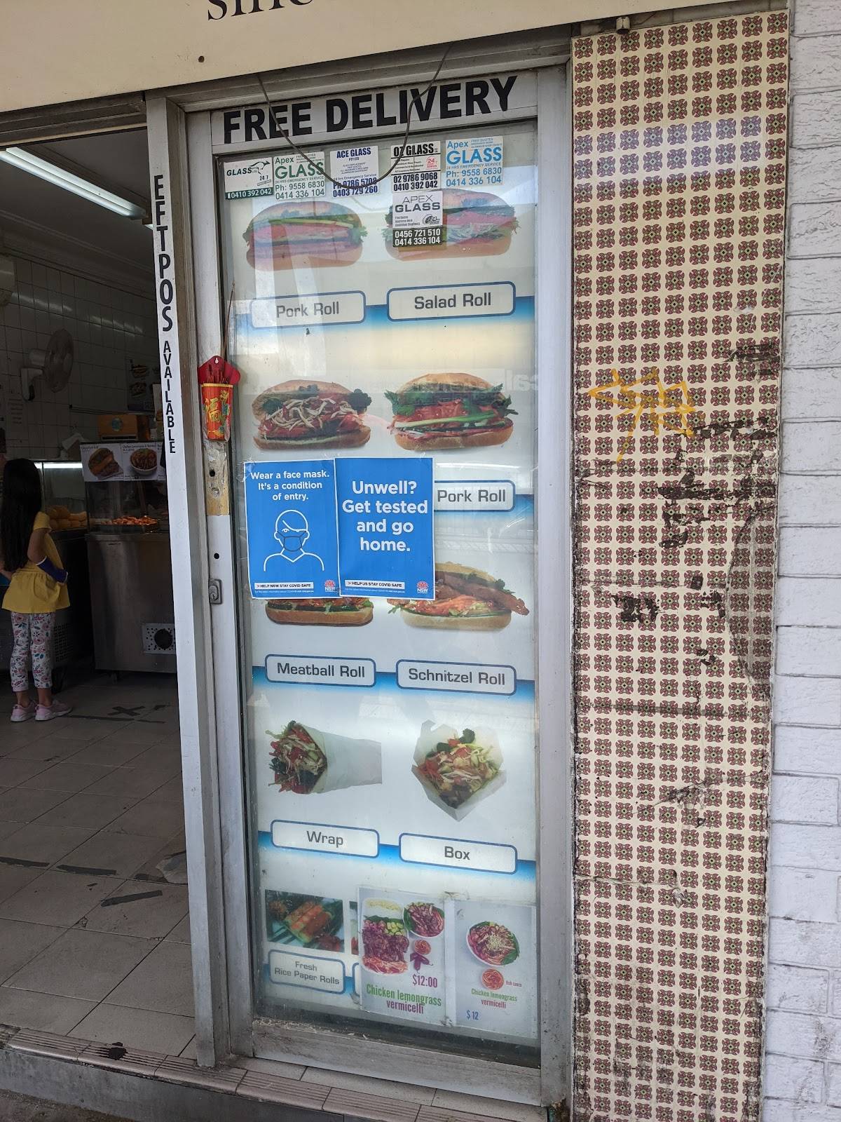 Menu at Hong Ha Bakery Mascot, Mascot